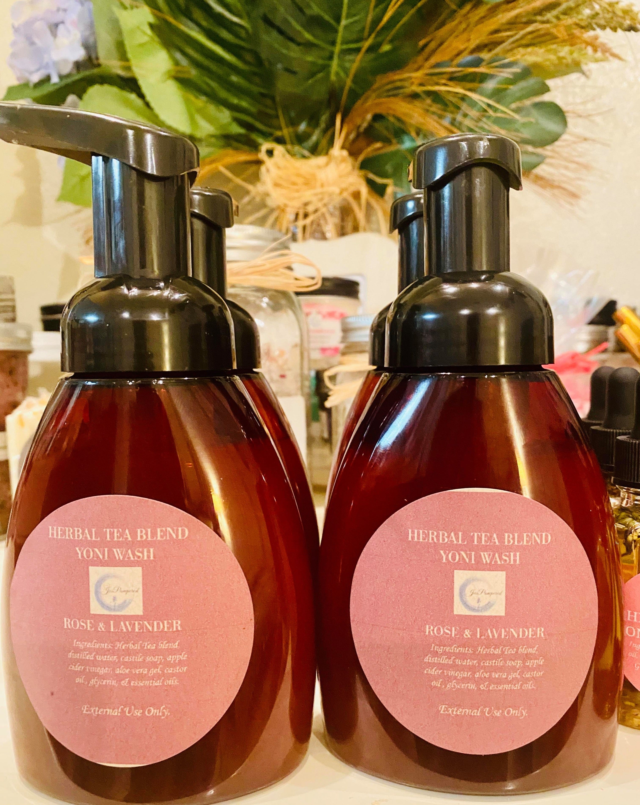 Herbal Tea Blend Yoni Wash 10 oz | JusPampered